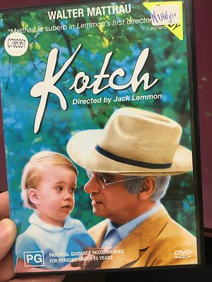 Kotch ex-rental region 4 DVD (1971 Walter Matthau comedy drama movie ...