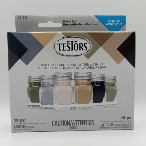 Testors Camouflage Paint Set - Hobby and Model Paint Set - #281228 | eBay