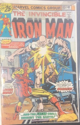 The Invincible IRON MAN #86 *1976* Almost Mint! & IRON MAN #85 Marvel ...