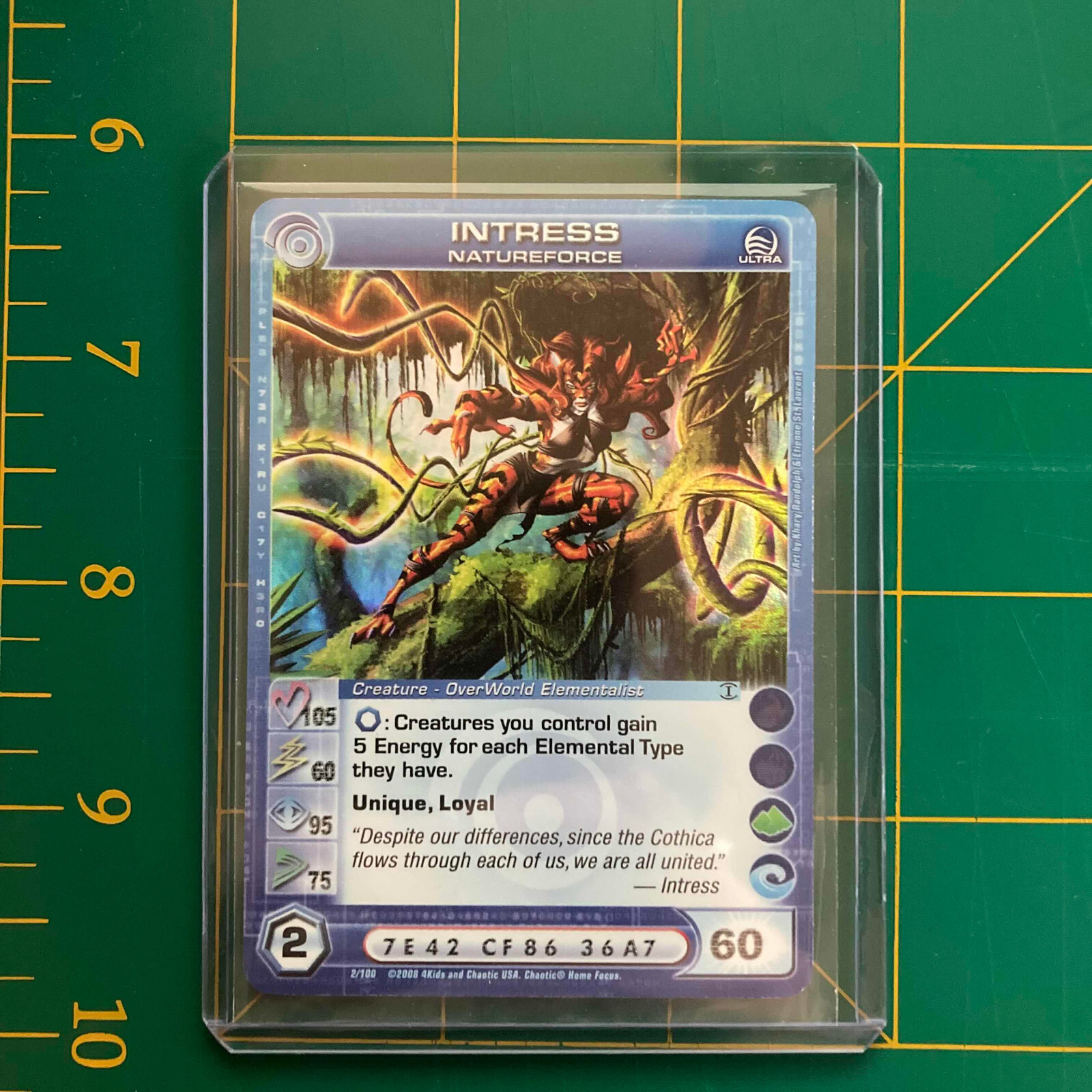 Chaotic TCG Intress: Natureforce - Max Courage and Energy | eBay