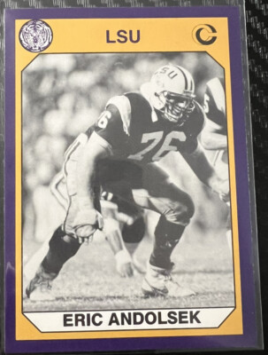 1990 LSU Collegiate Collection Eric Andolsek #99 | eBay