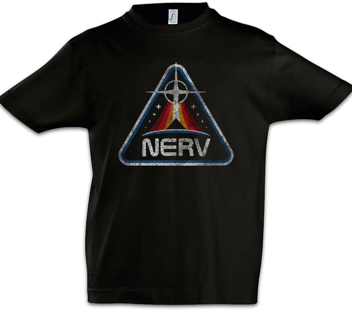 Evangelion N Patch Kids Boys T-Shirt Genesis Uniform Gendo Nerv Symbol ...