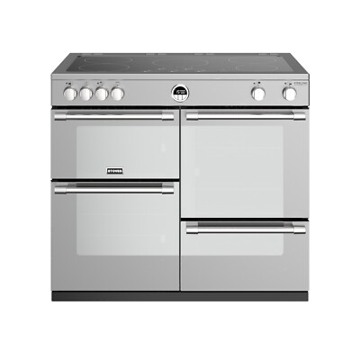 Stoves Sterling DX 100cm Induction Range Cooker Stainless Steel S1000Ei ...