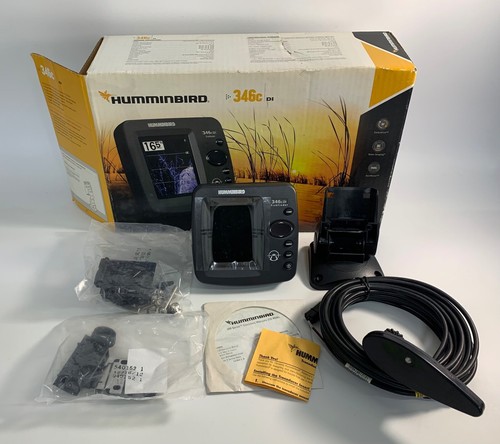 HUMMINBIRD 346c DI Portable Fishfinder Sonar DI Down Imaging | eBay