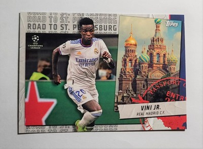 Vini Jr. 2022 Topps UEFA Champions League #RSP-01 Road To St ...
