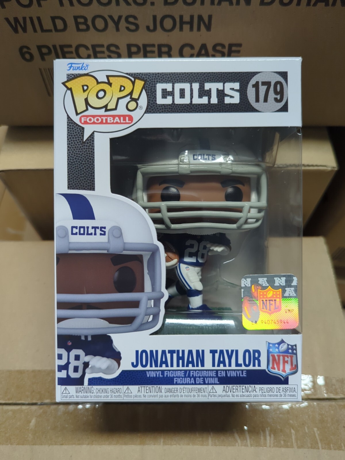 FUNKO POP! NFL INDIANAPOLIS COLTS JONATHAN TAYLOR FIGURE (IN STOCK) | eBay