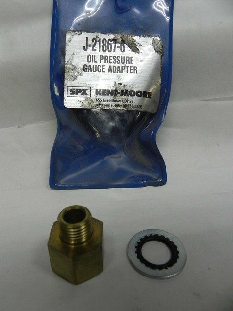 Kent Moore GM Tool J-21867-6 Oil Pressure Gauge Adapter Fitting Set for ...
