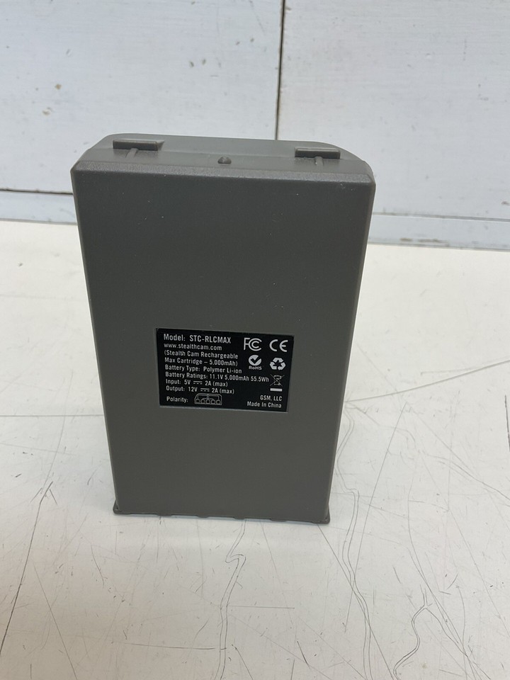 Stealth Cam FieldMax Max Pak Lithium Rechargeable Battery Cartridge | eBay