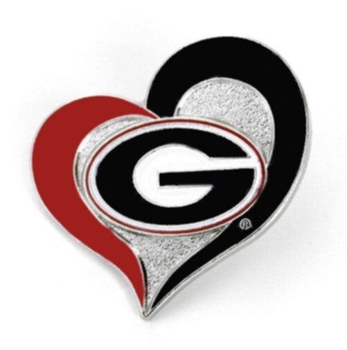 Georgia Bulldogs Pins University of Georgia Pins Love Heart College ...