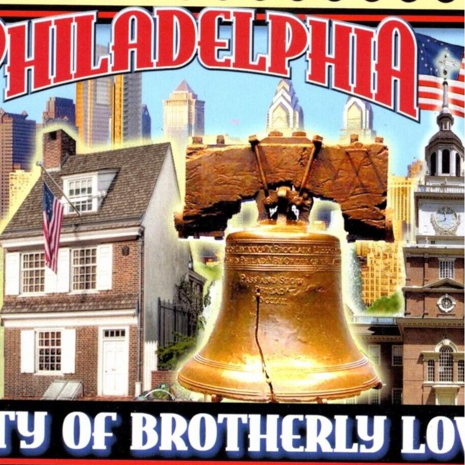 Philadelphia Pennsylvania City Of Brotherly Love Postcard Modern ...