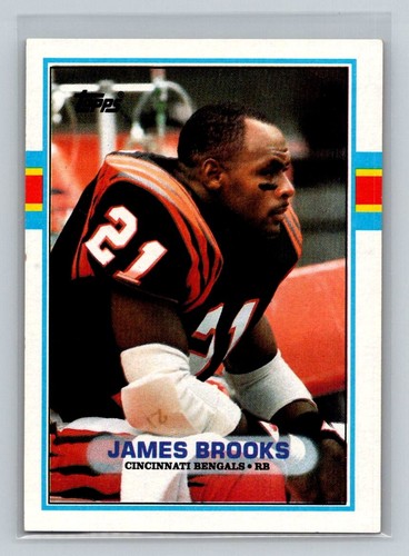 1989 Topps #35 James Brooks Cincinnati Bengals Football Card | eBay