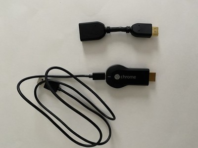 Google Chromecast (1st Generation) Streaming Media Player Model H2G2-42 ...