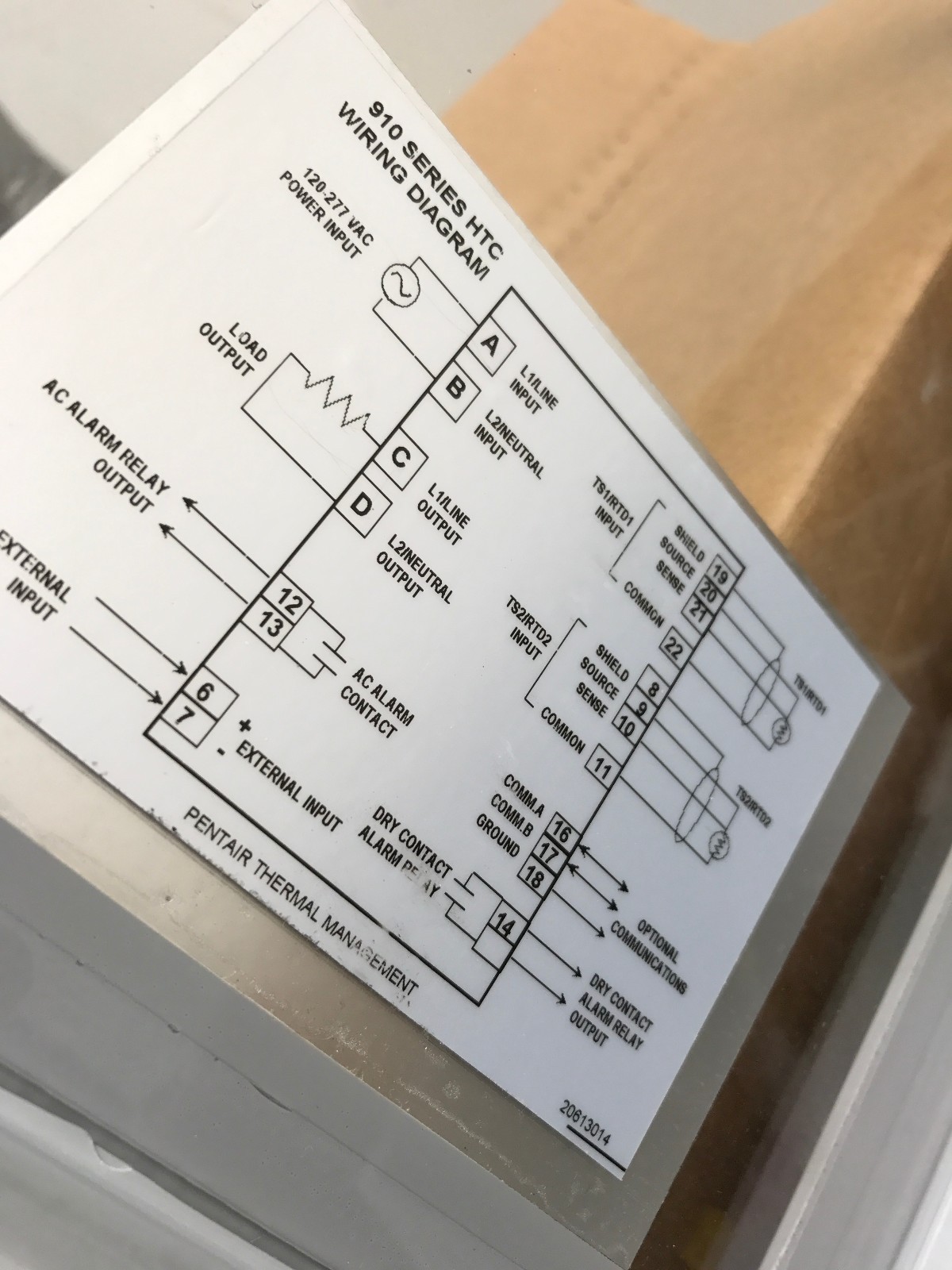 Digitrace 910 E1FWL SSR2 Heat Tracing Controller Assembly #7743 | eBay
