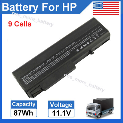 87Wh 6530B Battery For HP EliteBook 6930P 8440P 8440W ProBook 6545B ...