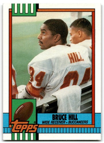 1990 Topps Bruce Hill Tampa Bay Buccaneers #408 | eBay