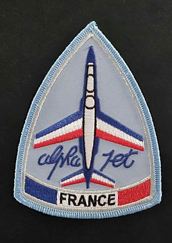Patch Écusson Alpha Jet Patrouille de France Thermocollant AlphaJet PAF ...