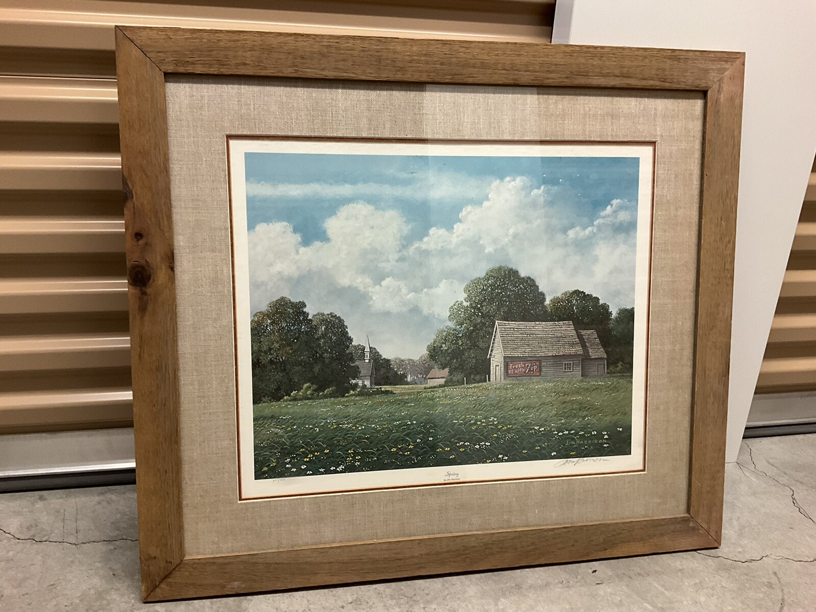 Framed Jim Harrison Signed and Numbered Print Pop Series Spring 7Up | eBay