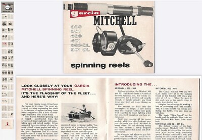 Spinning Reels - Schematic And Parts List
