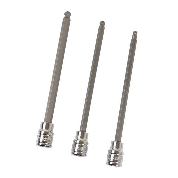 US PRO 8pc 3/8" Long Ball End Hex Allen Bit Key Sockets 3mm - 10mm 1495 ...