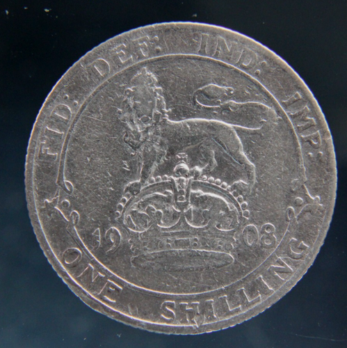 Great Britain, 1 Shilling 1908 silver coin 0.925 | eBay