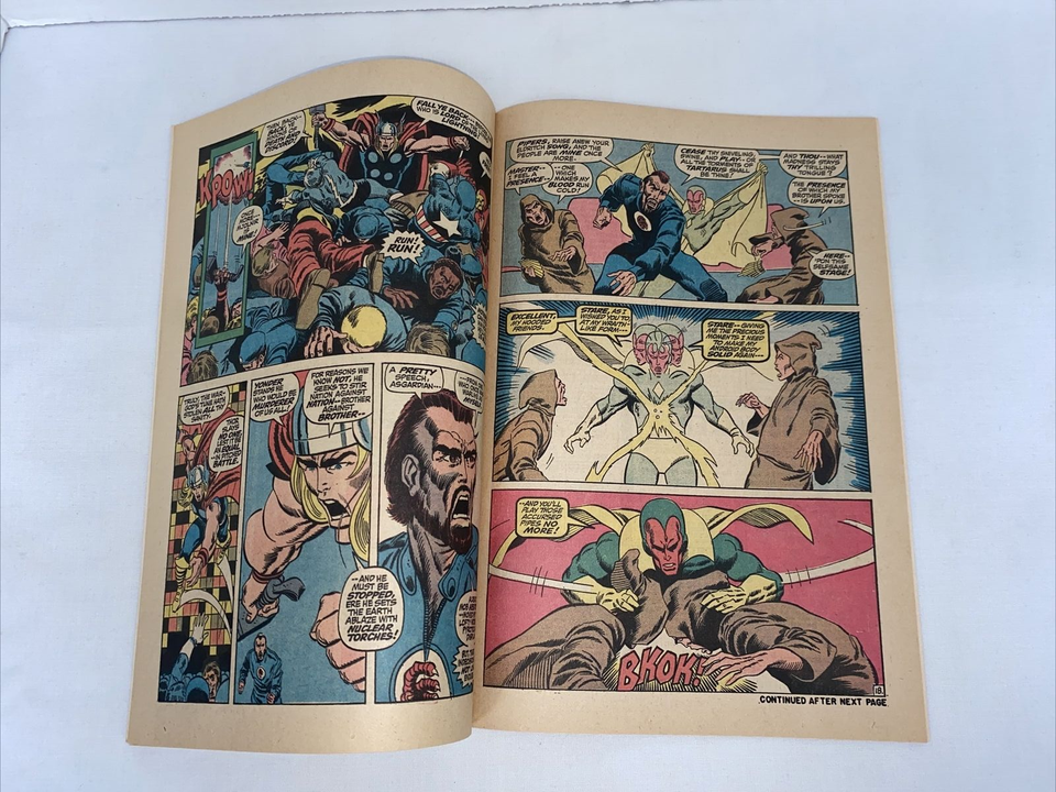 AVENGERS #98 (1972) FN/VF 7.0 Goliath becomes Hawkeye, Barry Windsor ...