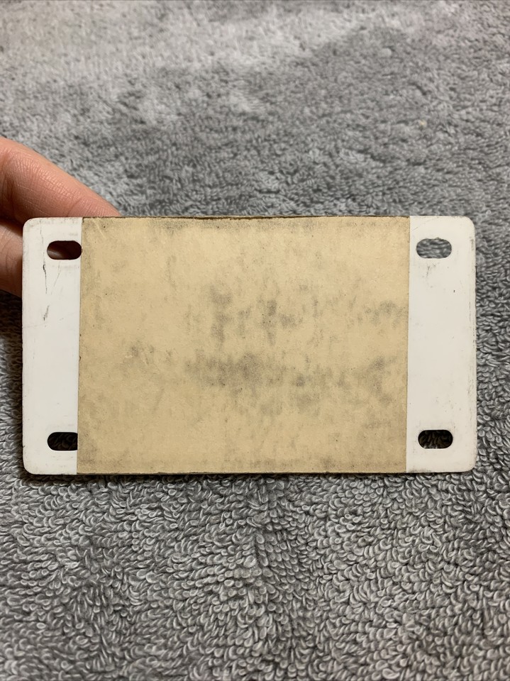 Vintage BRUCE Name License Bike Plate Walt Disney Mickey Mouse Vanity ...