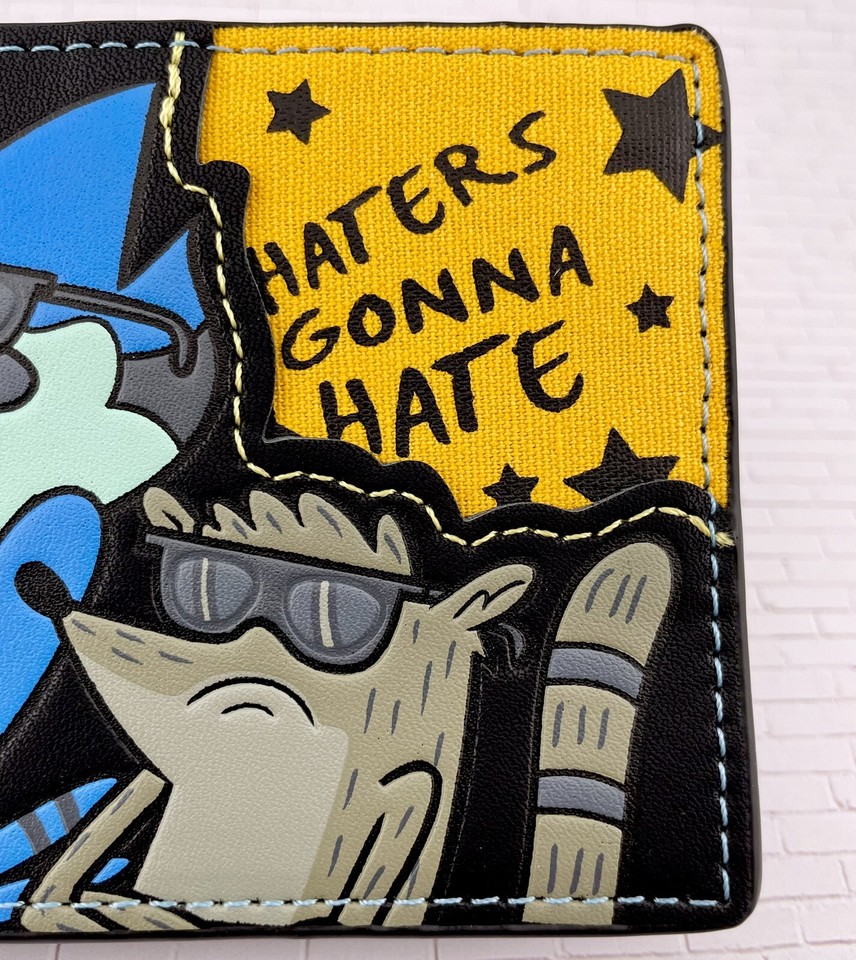 Regular Show Wallet Mordecai And Rigby Bifold | eBay