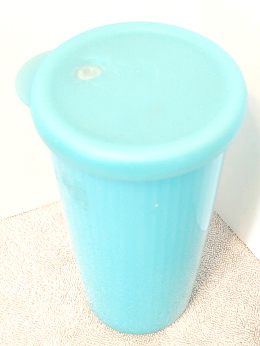 Tupperware Insulated Tumbler 3329A-1 With Lid 4185A-1 Blue | eBay