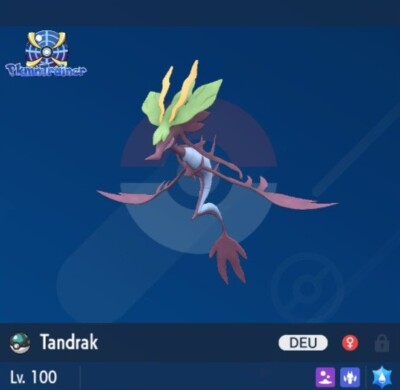 Tandrak Shiny / Lv.100 / Max. IV&EV / Pokémon Karmesin & Purpur | eBay.de
