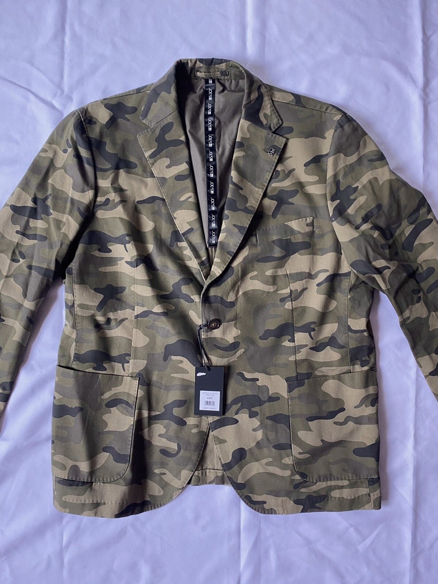 Camo Suit Jacket