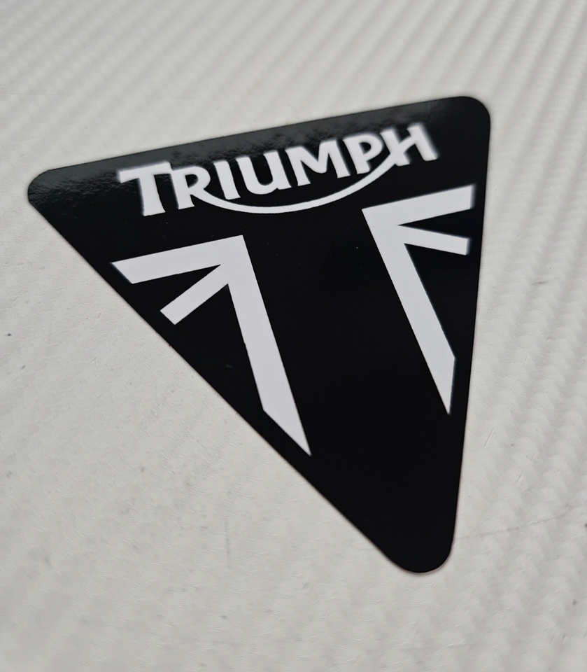 Decal sticker for motorcycle "Triumph" moto cruiser bobber bike | eBay