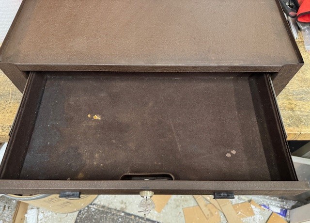 Vintage Craftsman 2 Drawer Intermediate Middle Machinist Tool Box ...