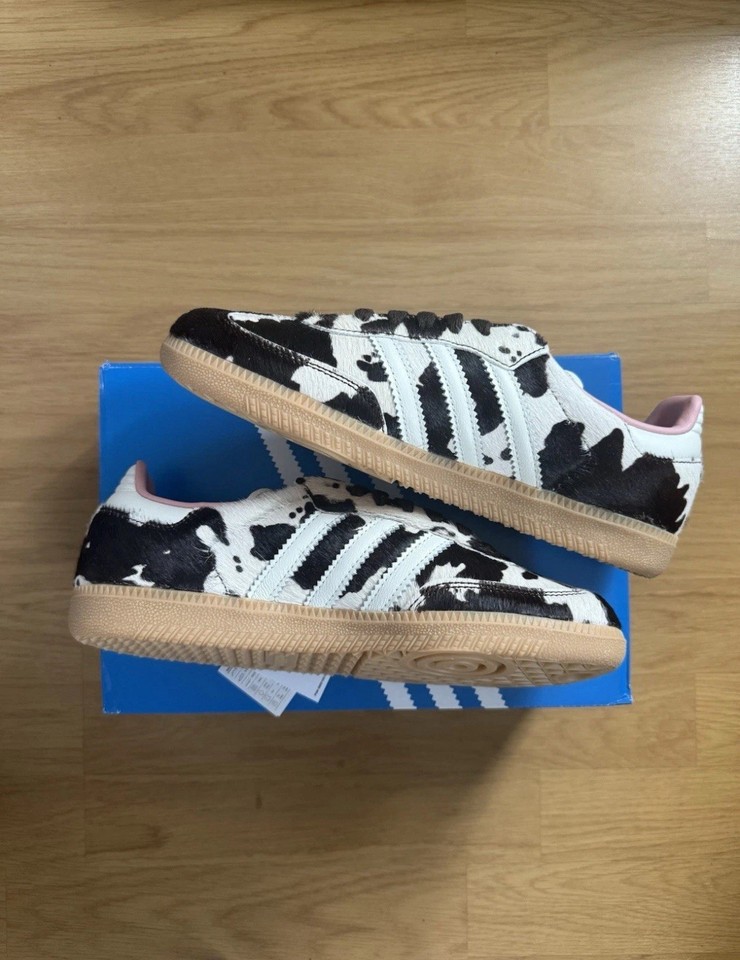 UK 9 - ADIDAS SAMBA ‘COW PRINT’ ASOS EXCLUSIVE - BRAND NEW 🛍️ Quick ...