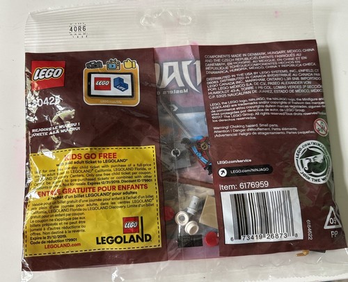 LEGO 30425 Ninjago CRU Master's Training Grounds Minifigure Polybag | eBay