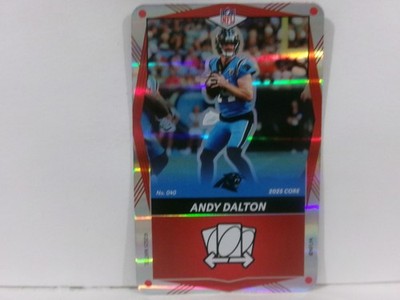Andy Dalton RED FOIL Carolina Panthers 2025 UNO Elite NFL Core #040 | eBay
