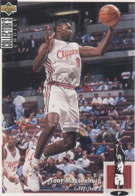 1994-95 Upper Deck Collector's Choice - Tony Massenburg #235 for sale ...