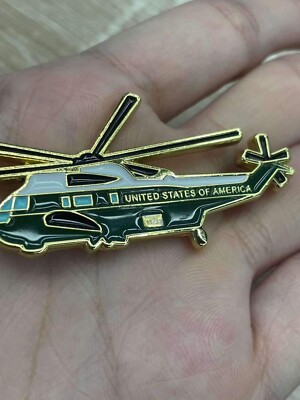 President Donald TRUMP CHOPPER ONE HMX-1 New Challenge coin | eBay