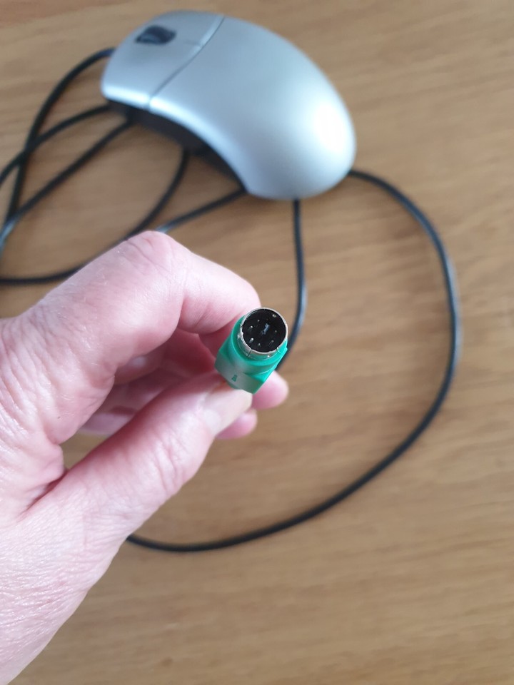 Vintage EMACHINES 2 Button Mouse Rollerball Model SAGM002 REV L Wired ...