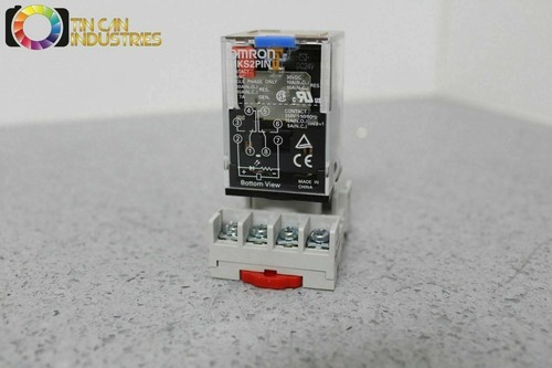Omron 24VDC MKS2PIN Industrial Relay Includes Screw Terminal Socket | eBay