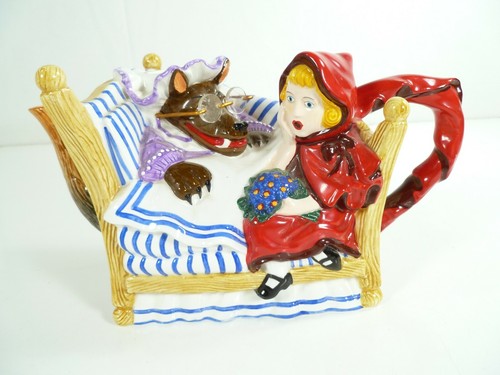 Little Red Riding Hood Tea Pot Department 56 Storybook Village ...