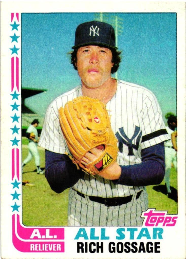 RICH GOSSAGE 1982 Topps #557 FREE SHIPPING B13R4S14P18 | eBay