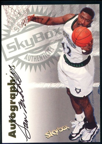 1997-98 Skybox Premium Autographics Sam Mitchell Auto Minnesota ...