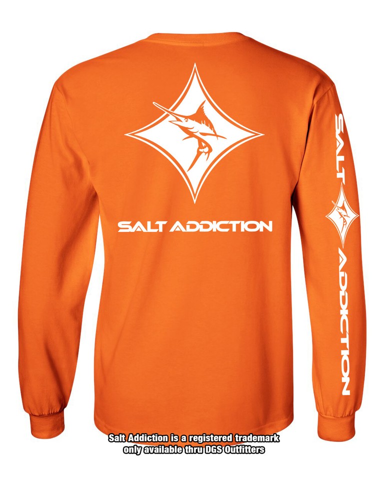 Salt Addiction t shirt saltwater fishing apparel life Marlin ocean ...