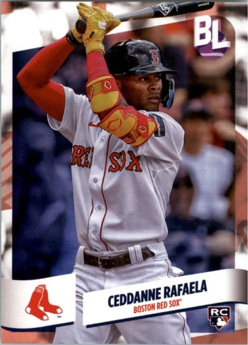 2024 Topps Big League Ceddanne Rafaela RC Boston Red Sox 34 Rookie ...