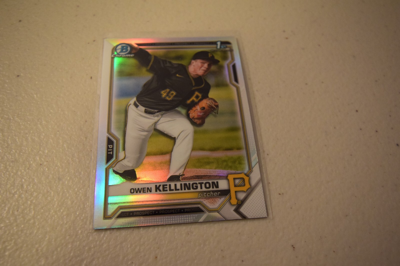 2021 Bowman Chrome 1st Refractor Owen Kellington | eBay