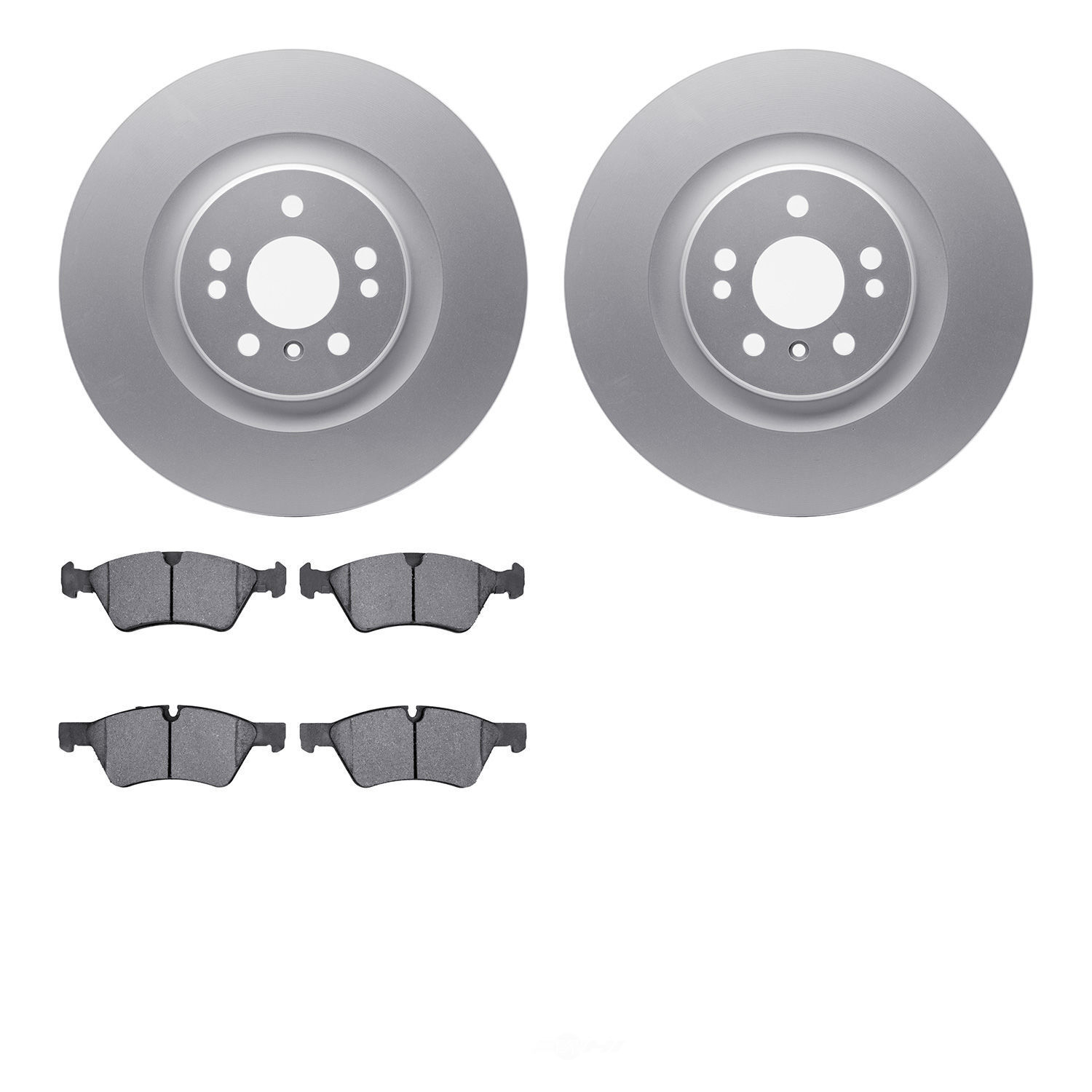 Disc Brake Kit-Geospec Rotors with 3000 Series Ceramic Brake Pads DFC ...