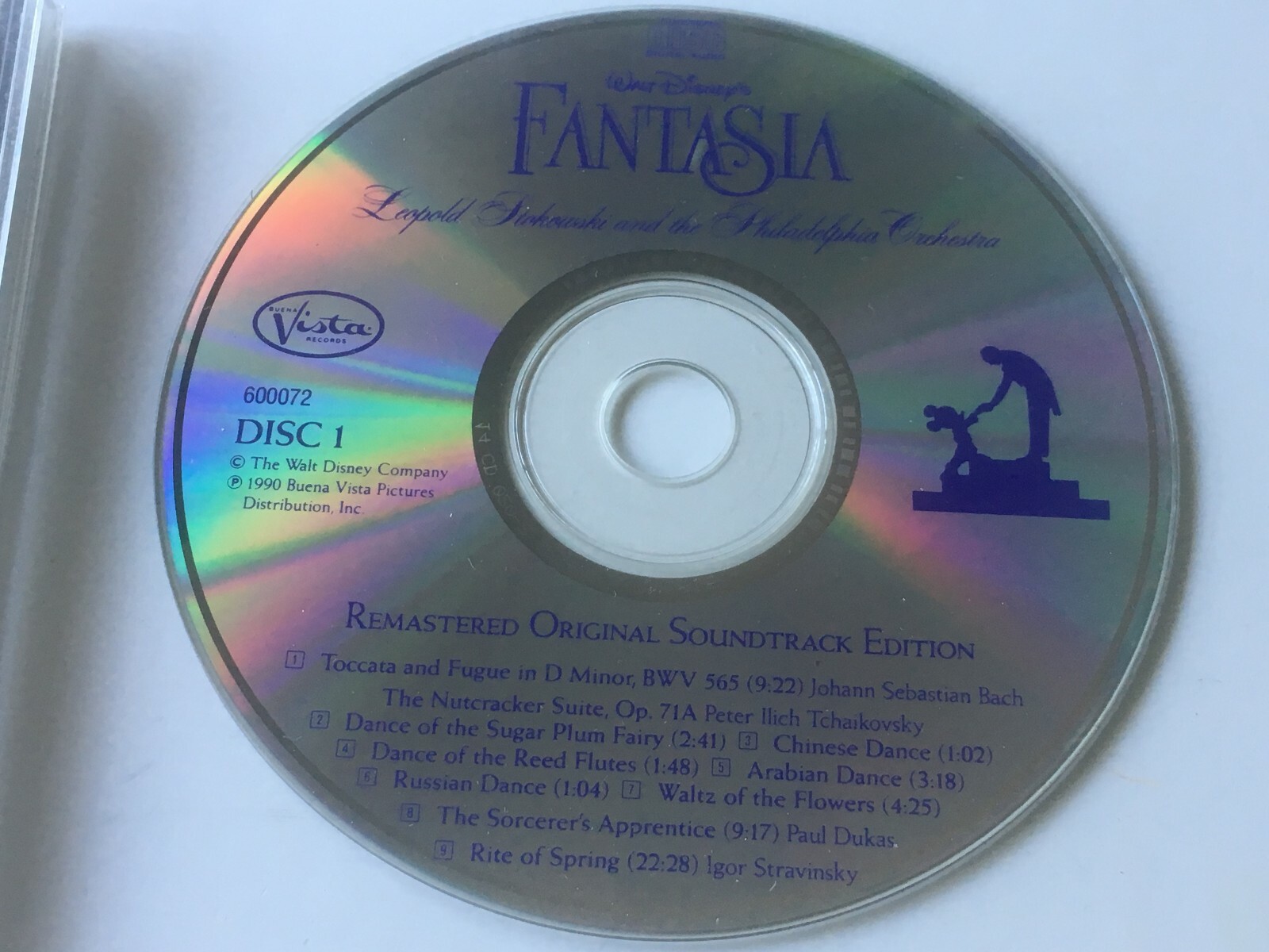 Disney's Fantasia Remastered Soundtrack 2 CD Set - Classic - FREE ...
