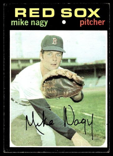 1971 Topps Baseball Mike Nagy Boston Red Sox #363 EX | eBay