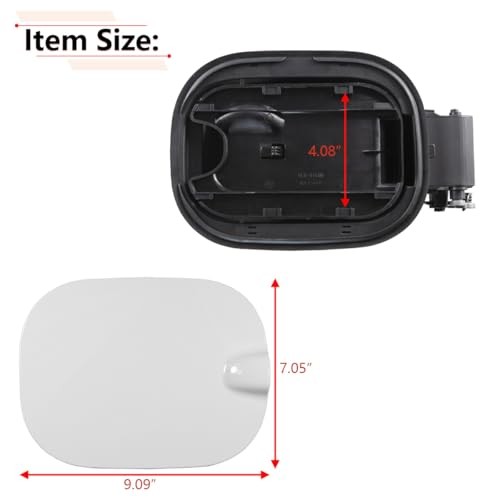 RLB-HILON Metal Pin Type Gas Fuel Door Tank Filler Pipe with White ...