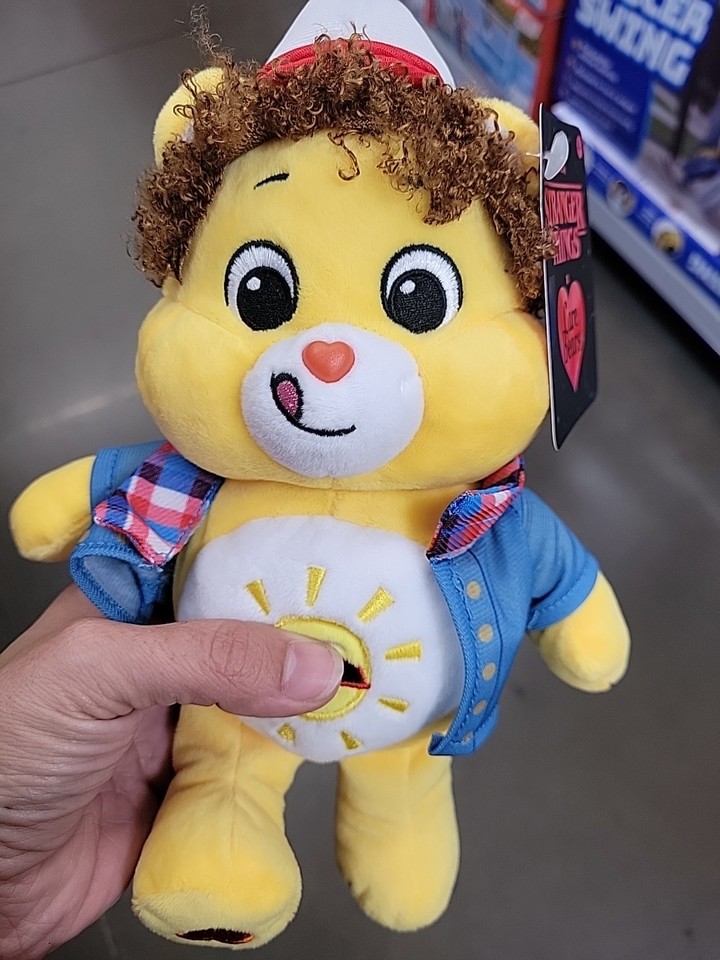 Netflix Care Bears x Stranger Things Funshine Bear as Dustin | eBay